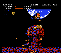 Screenshot of Godzilla: Monster of Monsters! (NES, 1988) - MobyGames