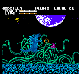 Screenshot of Godzilla: Monster of Monsters (NES, 1988) - MobyGames