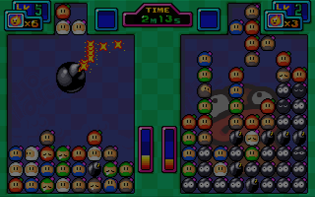Screenshot of Bomberman: Panic Bomber (PC-98, 1994) - MobyGames