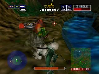 Screenshot of Chopper Attack (Nintendo 64, 1997) - MobyGames