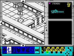 Screenshot of Space Crusade (ZX Spectrum, 1992) - MobyGames