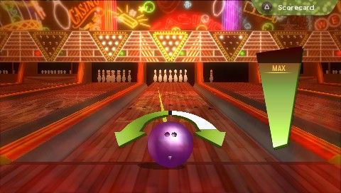 Screenshot of Bowling 3D (PSP, 2009) - MobyGames