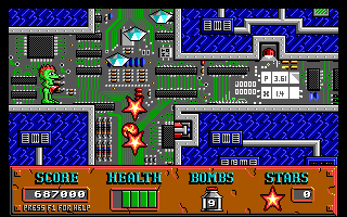 Screenshot of Cosmo's Cosmic Adventure (DOS, 1992) - MobyGames