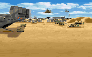 Screenshot of K-1 Tank (DOS, 1994) - MobyGames