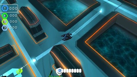 Screenshot of Tron: Evolution - The Video Game (PSP, 2010) - MobyGames