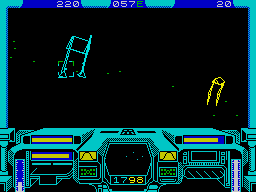 Screenshot of Starglider (ZX Spectrum, 1986) - MobyGames