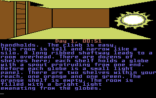 Screenshot of Rendezvous with Rama (Commodore 64, 1984) - MobyGames