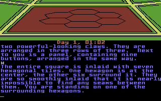 Screenshot of Rendezvous with Rama (Commodore 64, 1984) - MobyGames