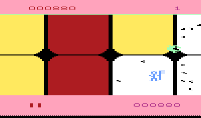 Screenshot of Tooth Invaders (VIC-20, 1981) - MobyGames