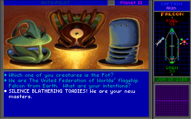 Screenshot of Star Control II (DOS, 1992) - MobyGames