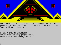 Screenshot of Kayleth (ZX Spectrum, 1986) - MobyGames