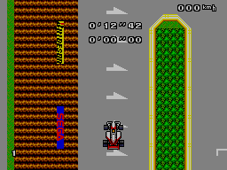 Screenshot of Super Racing (SEGA Master System, 1988) - MobyGames