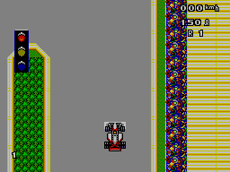 Screenshot of Super Racing (SEGA Master System, 1988) - MobyGames