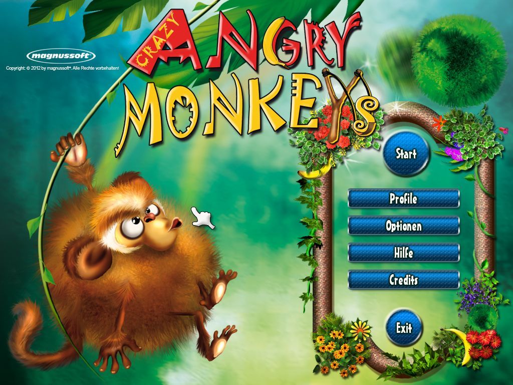Screenshot of Crazy Angry Monkeys (Windows, 2012) - MobyGames
