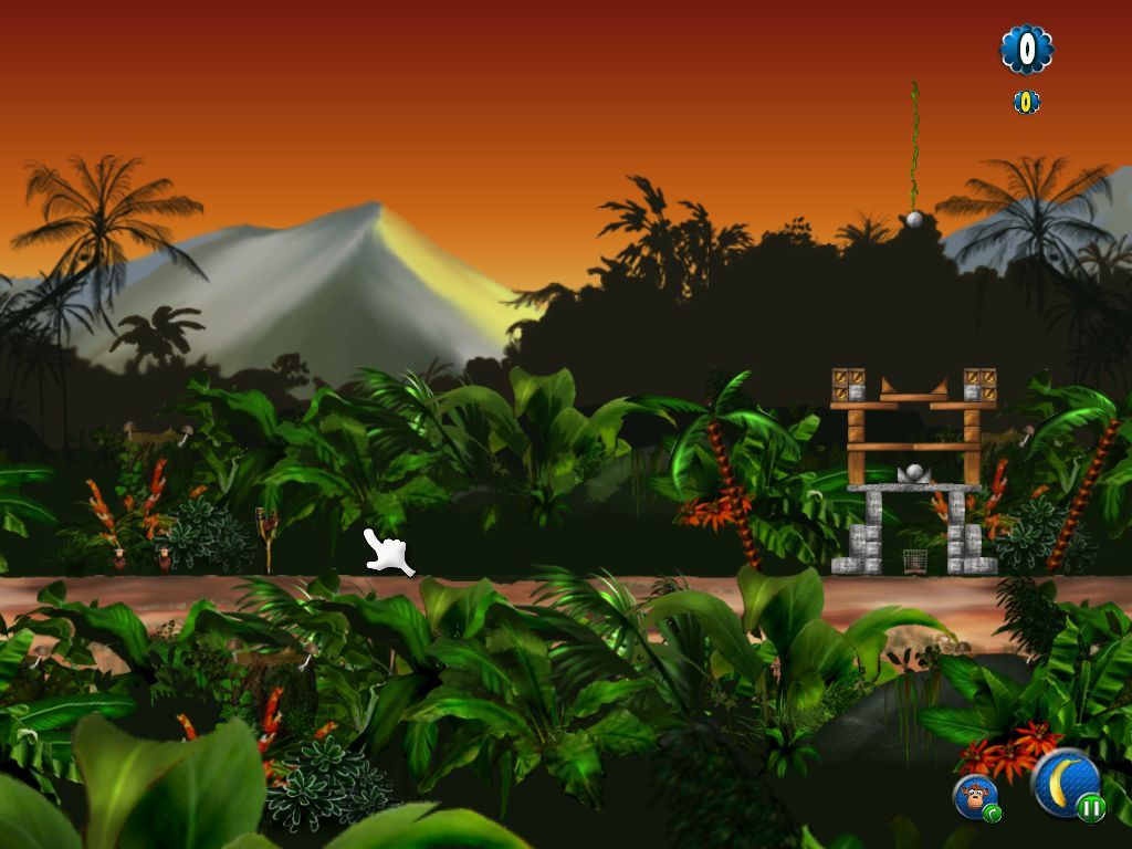 Screenshot of Crazy Angry Monkeys (Windows, 2012) - MobyGames