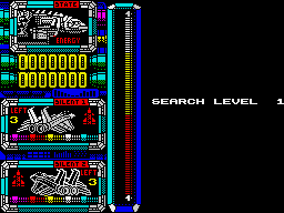 Screenshot of Silent Shadow (ZX Spectrum, 1988) - MobyGames