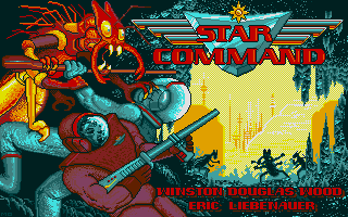 Screenshot of Star Command (Atari ST, 1988) - MobyGames