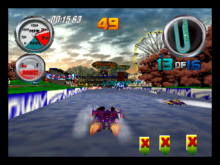 Screenshot of Hydro Thunder (Nintendo 64, 1999) - MobyGames
