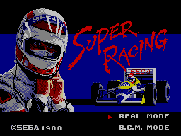 Super Racing (1988) - MobyGames