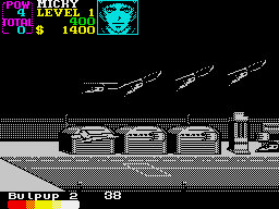 Screenshot of U.N. Squadron (ZX Spectrum, 1989) - MobyGames