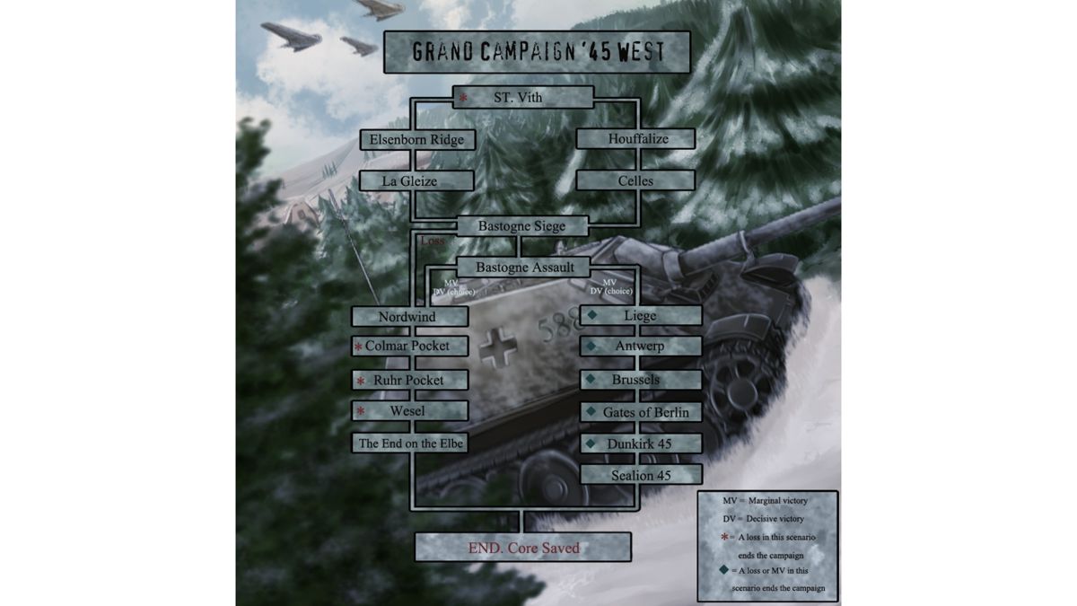 Screenshot Of Panzer Corps Grand Campaign 45 West Windows 2013