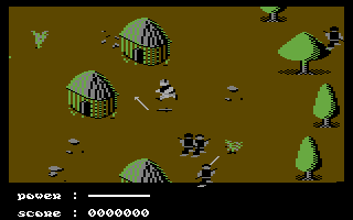 Screenshot of The Vikings (Commodore 64, 1985) - MobyGames