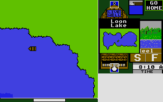 Screenshot of Gone Fishing (Atari ST, 1987) - MobyGames