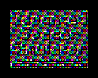 Screenshot of Advanced Soccer Simulator (ZX Spectrum, 1989) - MobyGames