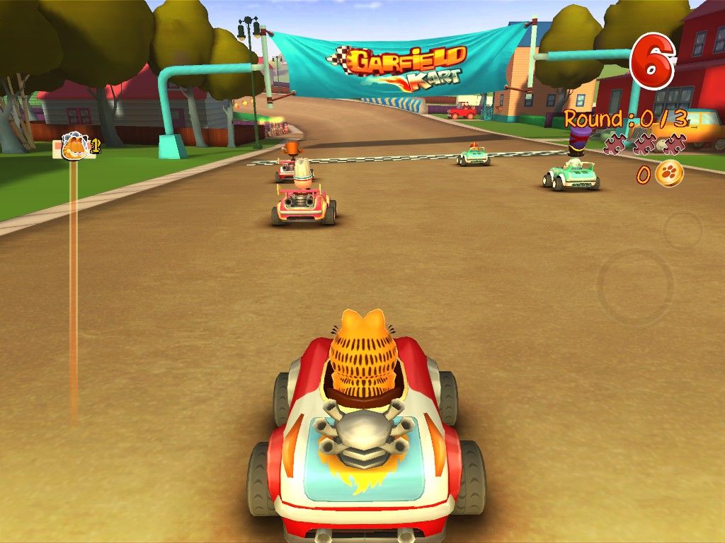 Screenshot of Garfield Kart (Windows, 2015) - MobyGames