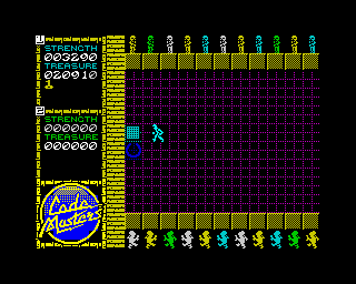 Screenshot of Ninja Massacre (ZX Spectrum, 1989) - MobyGames
