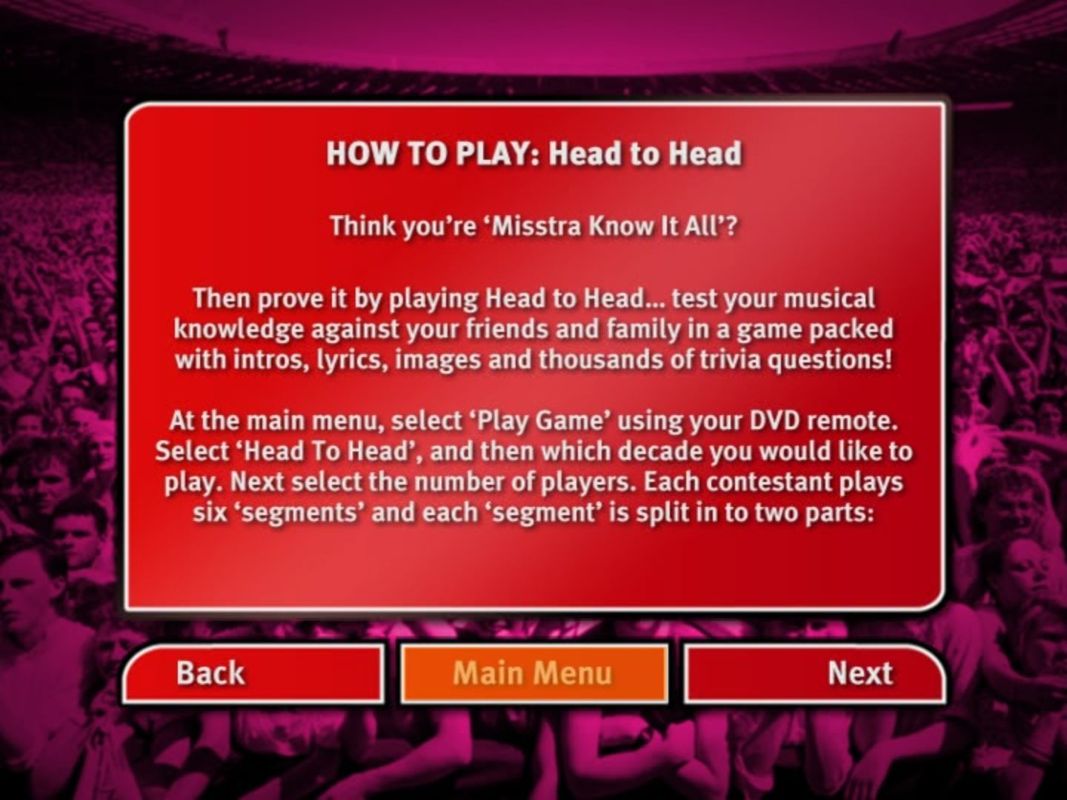 Screenshot of Beat the Intro 3 (DVD Player, 2006) - MobyGames