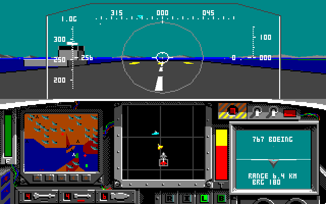 Screenshot of F-15 Strike Eagle II (PC-98, 1989) - MobyGames