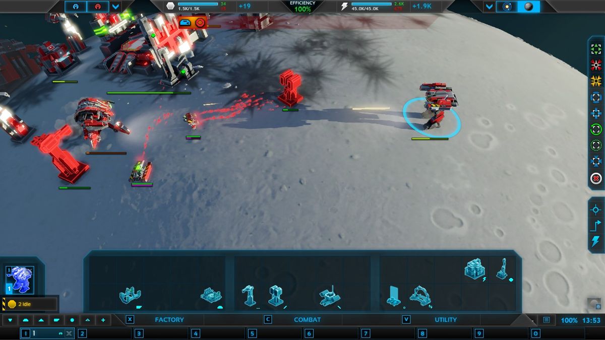 Screenshot of Planetary Annihilation (Windows, 2014) - MobyGames