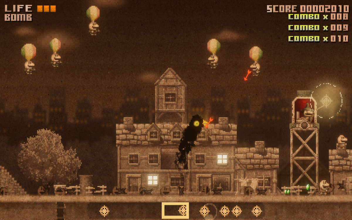 Screenshot of Black Bird (Macintosh, 2018) - MobyGames
