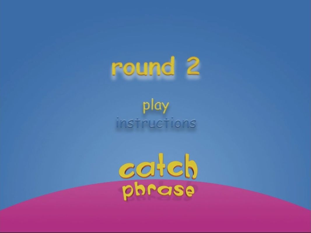 Screenshot of Catchphrase (DVD Player, 2005) - MobyGames