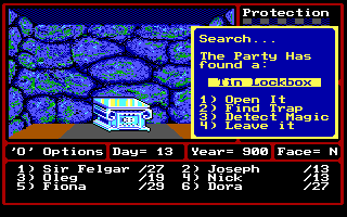Screenshot of Might and Magic II: Gates to Another World (DOS, 1988 ...