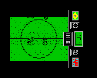 Screenshot of Fighting Soccer (ZX Spectrum, 1988) - MobyGames