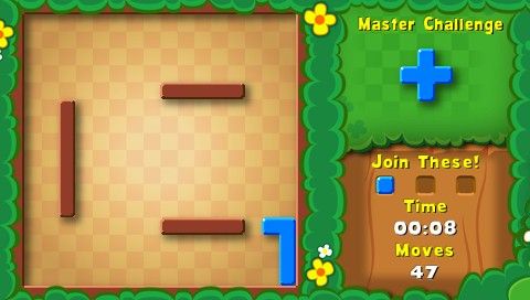 Screenshot of Denki Blocks! (PSP, 2011) - MobyGames