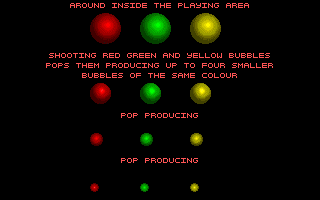 Screenshot of Bubble Jeopardy (DOS, 1998) - MobyGames