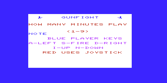 Gunfight (1982) - MobyGames