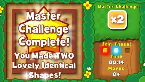 Screenshot of Denki Blocks! (PSP, 2011) - MobyGames