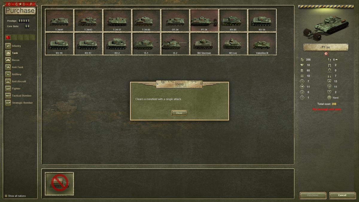 Screenshot of Panzer Corps: Soviet Corps (Windows, 2016) - MobyGames