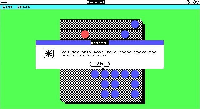 Screenshot of Microsoft Windows/386 (included game) (DOS, 1987) - MobyGames
