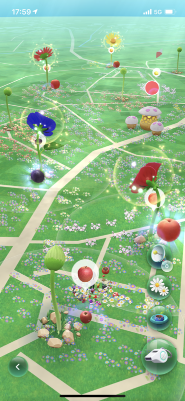 Screenshot of Pikmin Bloom (iPhone, 2021) - MobyGames