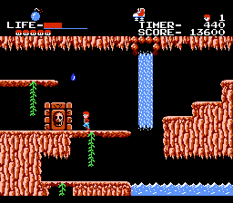Screenshot of The Goonies (NES, 1986) - MobyGames