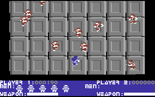 Screenshot of UCM: Ultimate Combat Mission (Commodore 64, 1987) - MobyGames