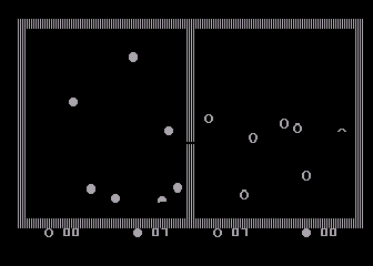 Screenshot of Bishop's Square / Maxwell's Demon (Atari 8-bit, 1982 ...