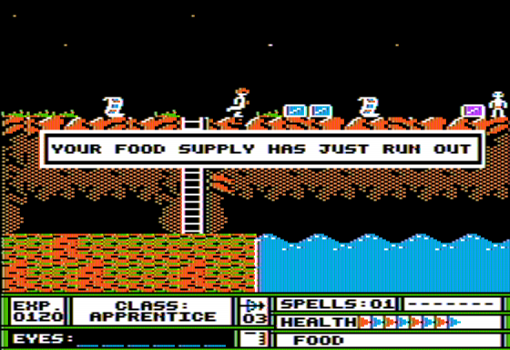 Screenshot of Black Magic (Apple II, 1987) - MobyGames