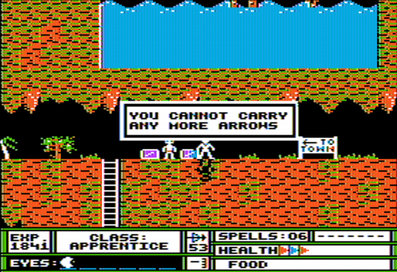 Screenshot of Black Magic (Apple II, 1987) - MobyGames