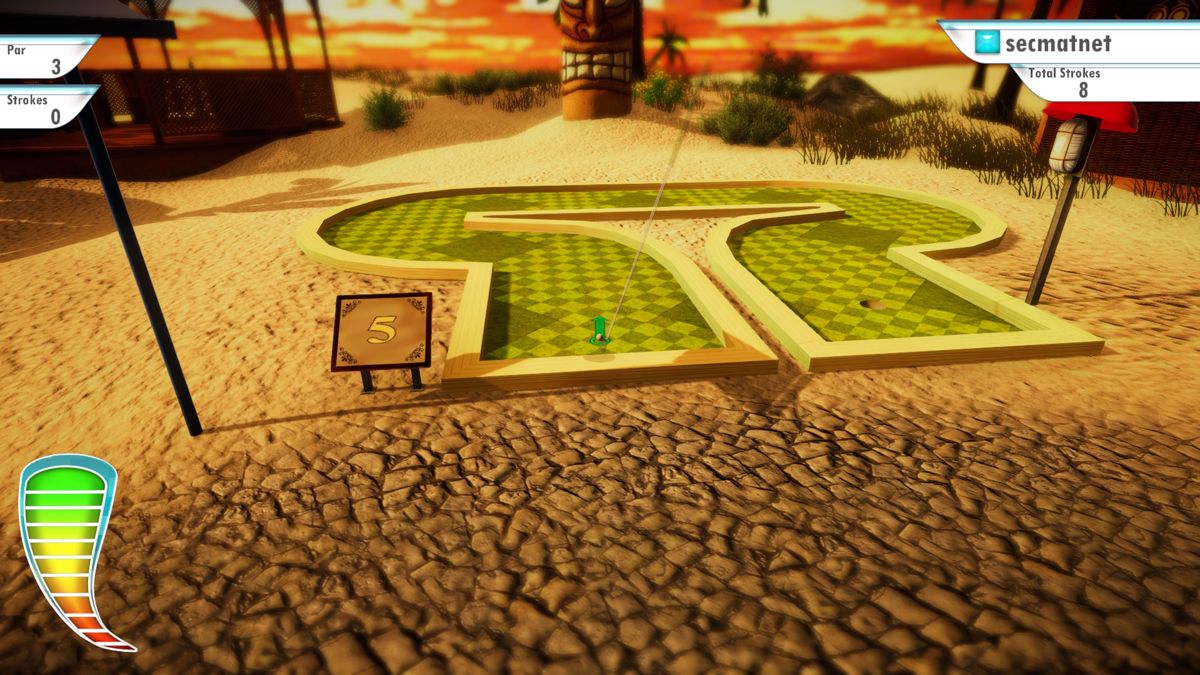 Screenshot of 3D Mini Golf (PlayStation 4, 2015) - MobyGames